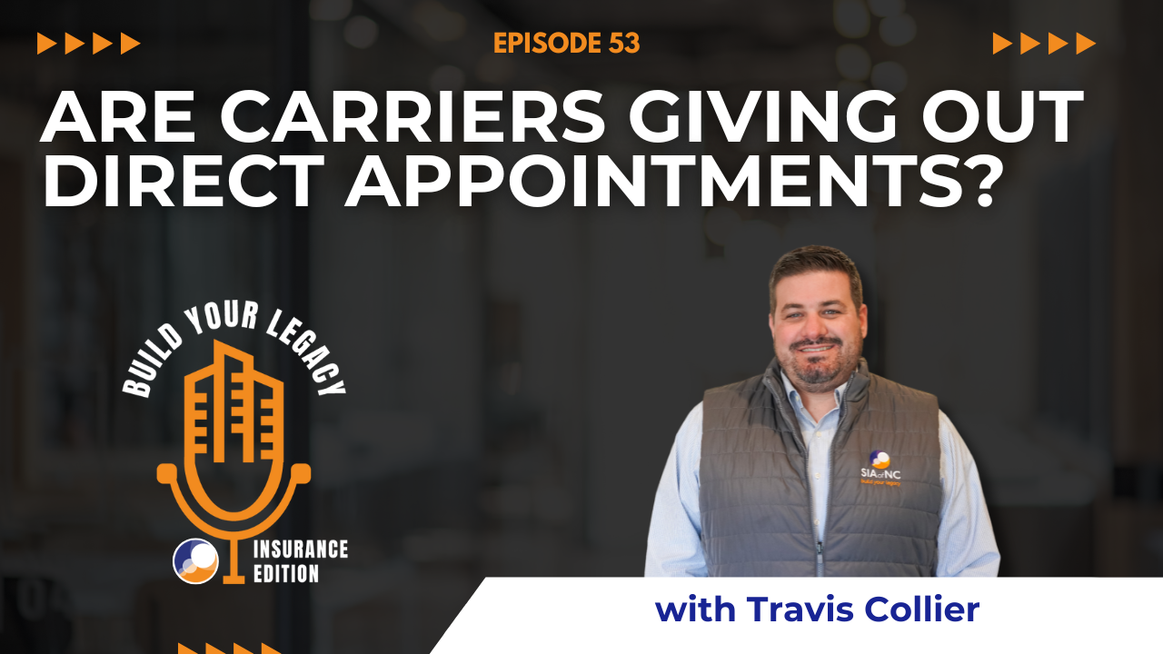 Are Carriers Giving Out Direct Appointments? - SIA of NC
